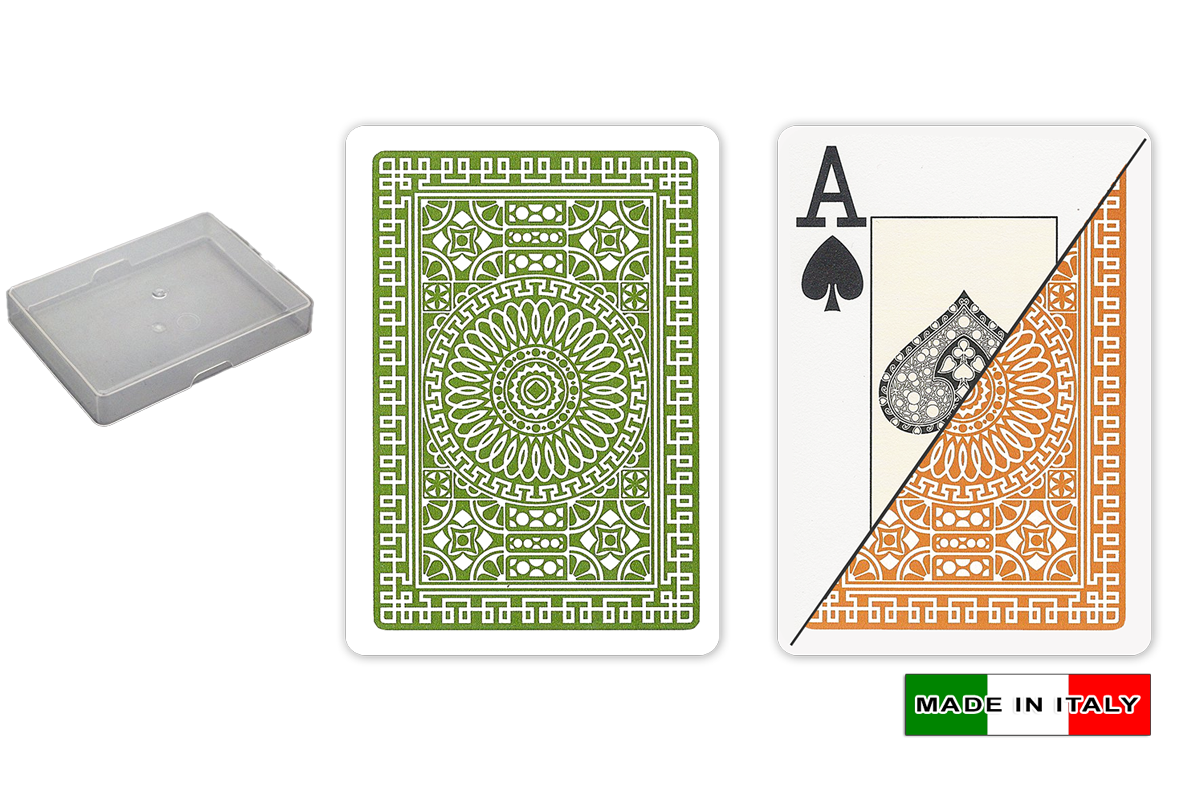Discounted 100% Plastic Italian Cards | Palermo | 2 Decks | Chips And Games