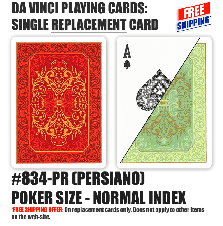 DA VINCI Replacement cards | Chips And Games